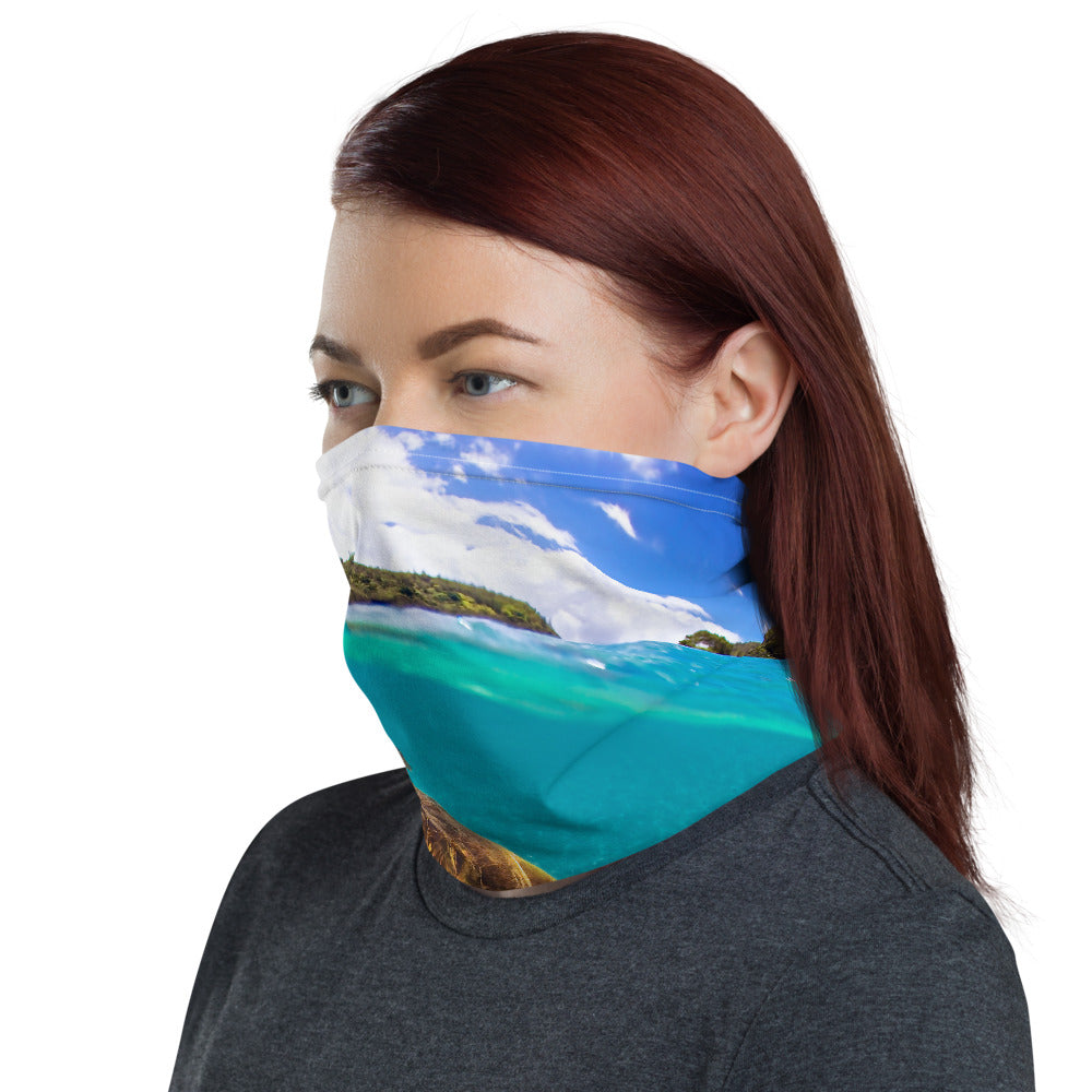 Turtle face cover / Neck Gaiter – OneOceanDesigns